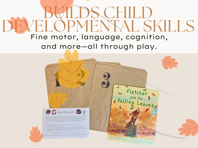 Fletcher and the Falling Leaves Book & Activity Kit–fall Craft for ...