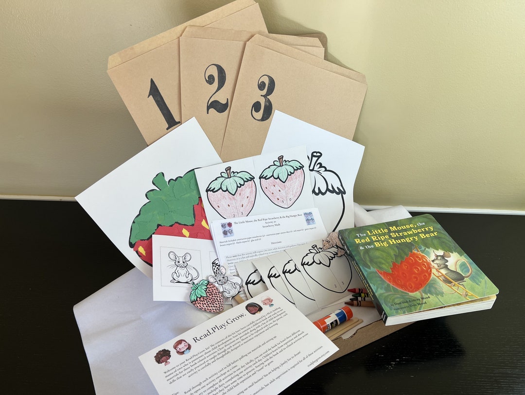 The Little Mouse, the Red Ripe Strawberry & the Big Hungry Bear ...