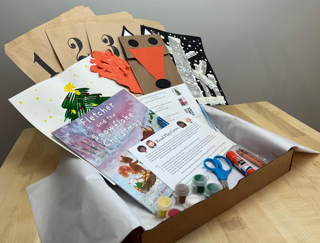 Fletcher and the Snowflake Christmas: Children's Book and Activity Kit ...