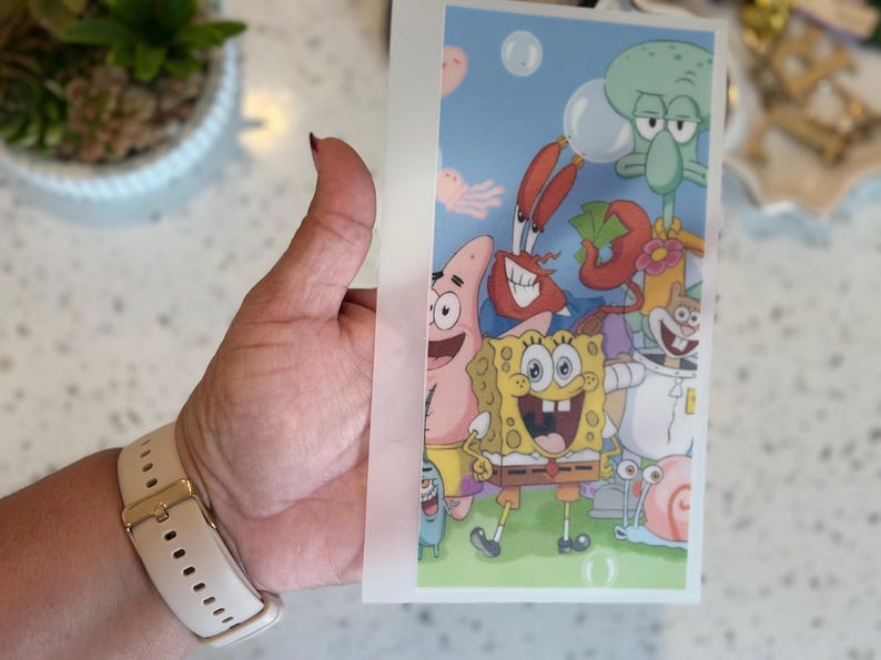 Spongebob Saving Challenge: Cash Stuffing Envelope System - Etsy