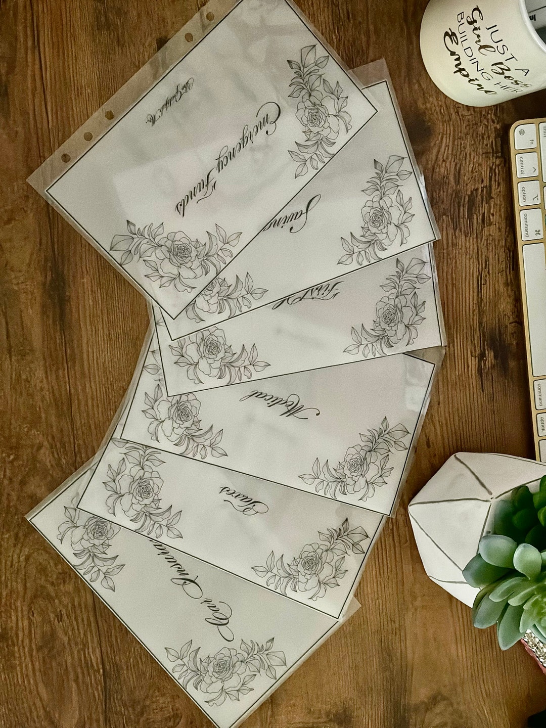 A5 Laminate Vellum Envelopes - Etsy