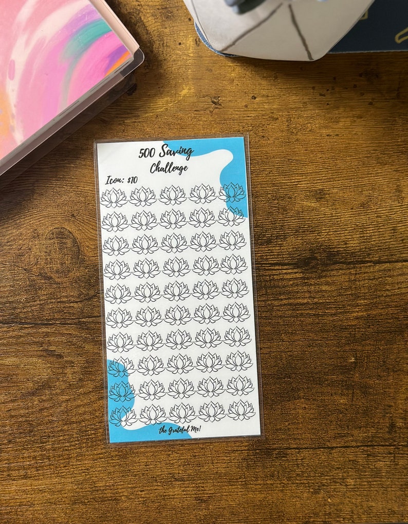 Saving Challenge Trackers/ Budget Tracker/budget Friendly - Etsy