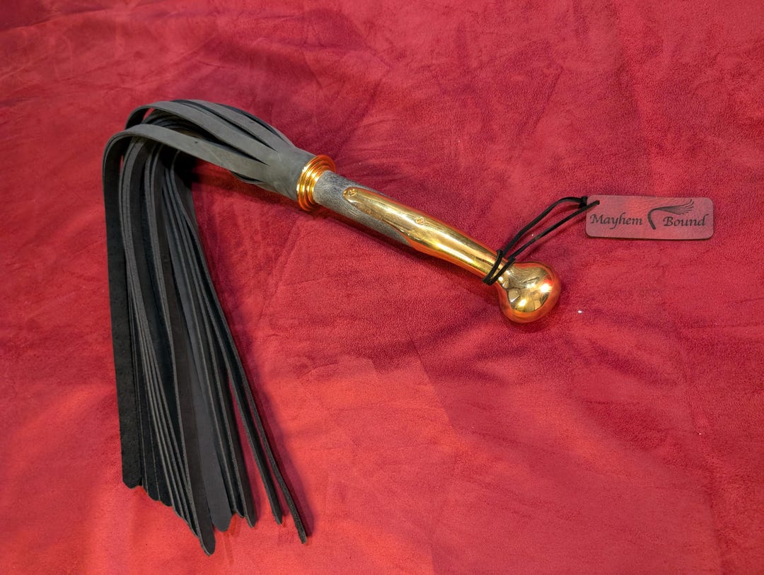 Leather Hame Ball Flogger - Etsy