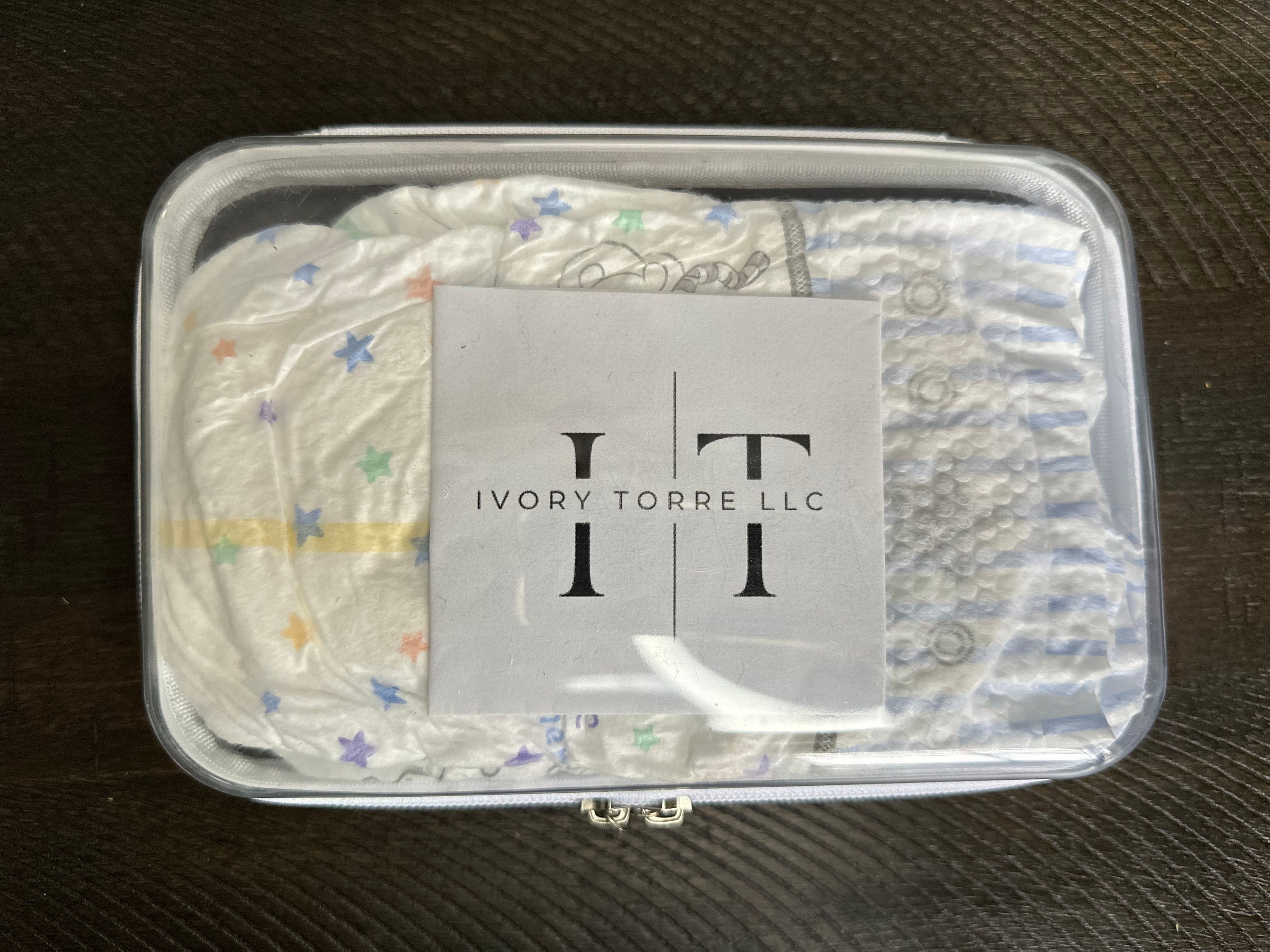 Super Storage Bins - 2pc Hard Clear Shell Organizer - Etsy