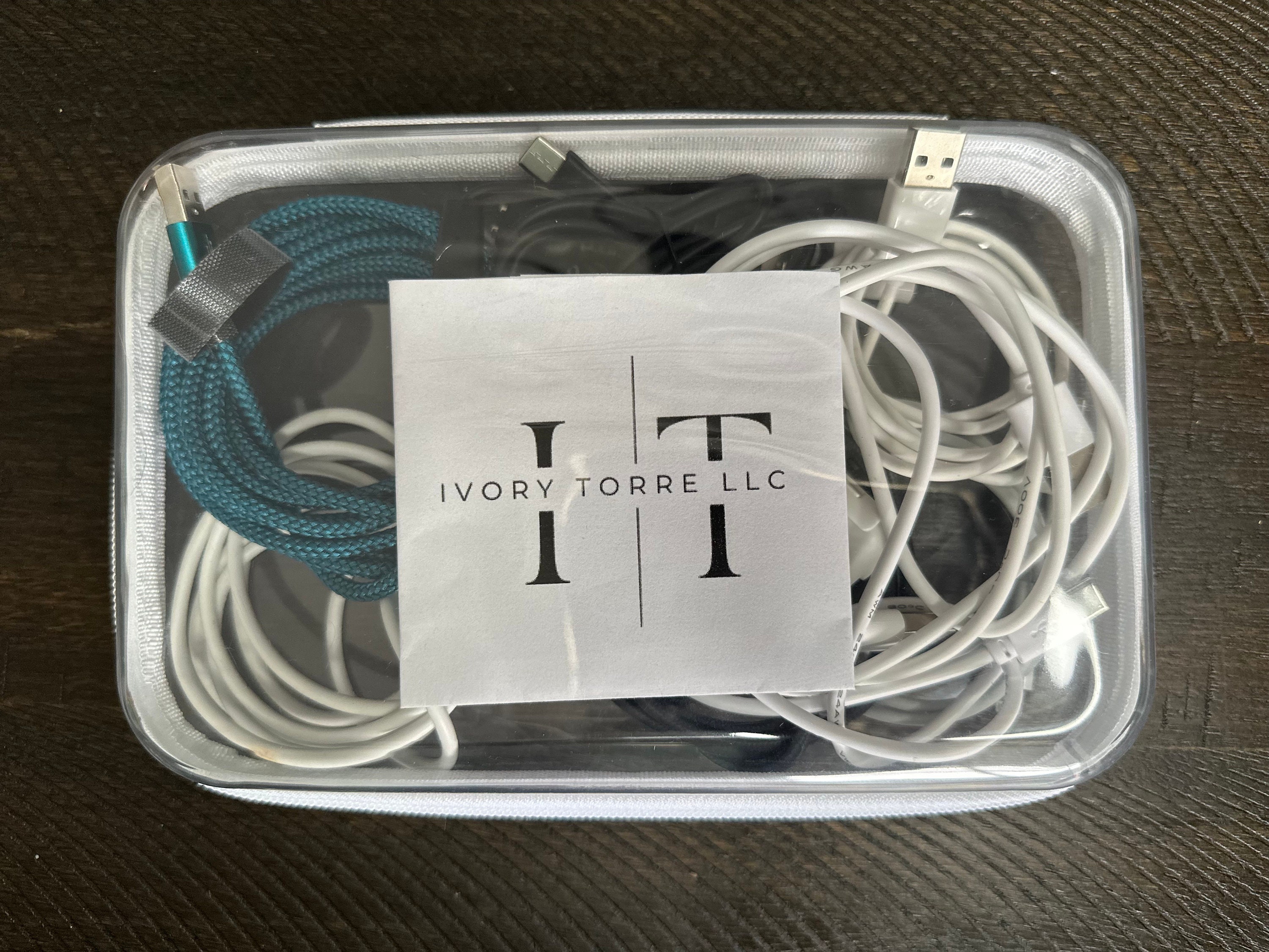 Super Storage Bins - 2pc Hard Clear Shell Organizer - Etsy