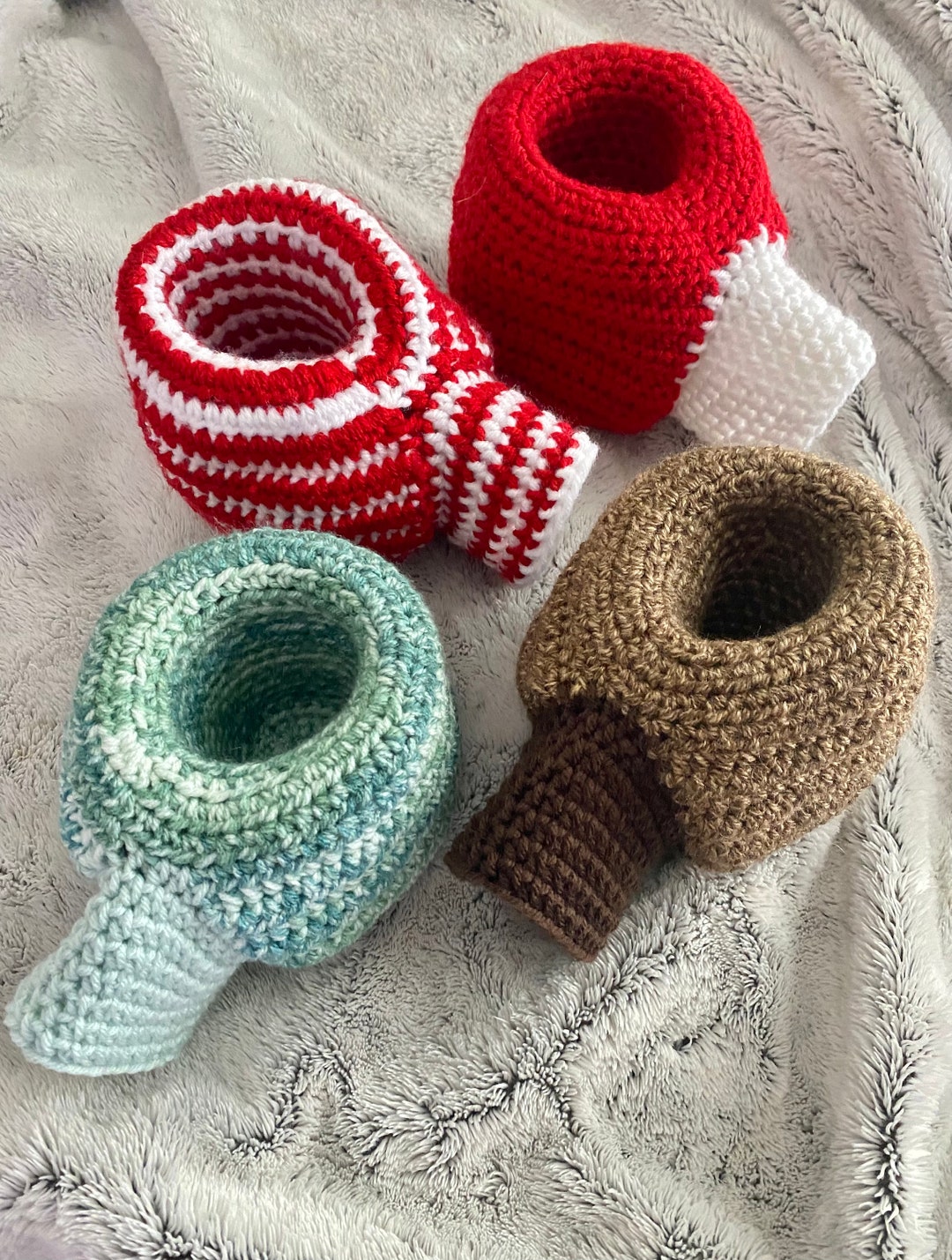 Crochet Beer Mitten Coozie: Holiday Drink Warmer - Etsy