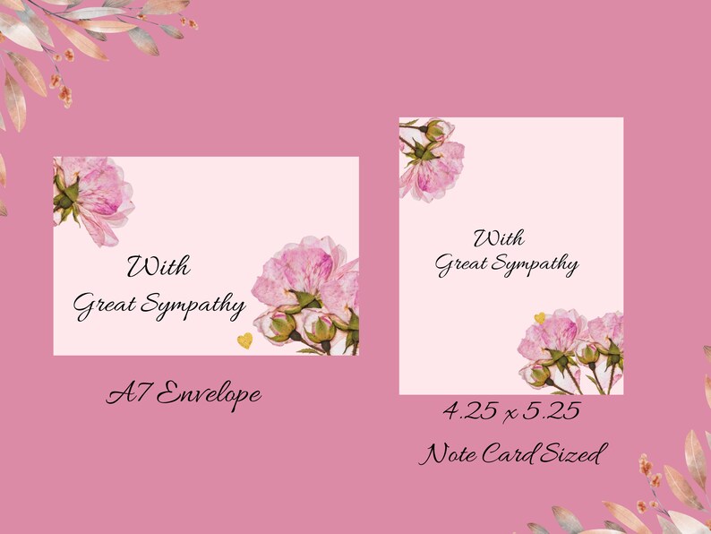 Printable Sympathy Card Sympathy Cards Printablebereavement - Etsy