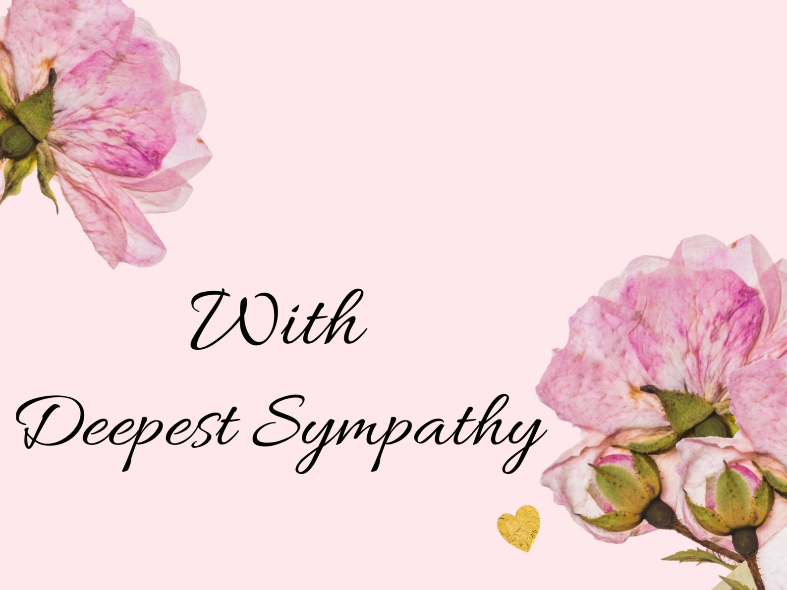 Printable Sympathy Card, Sympathy Cards Printable,bereavement and Loss ...