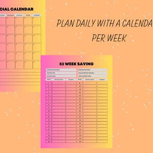 Printable Financial Planner | Digital Budget Planner | Budget Tracker ...