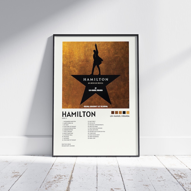 Hamilton Posters - Etsy