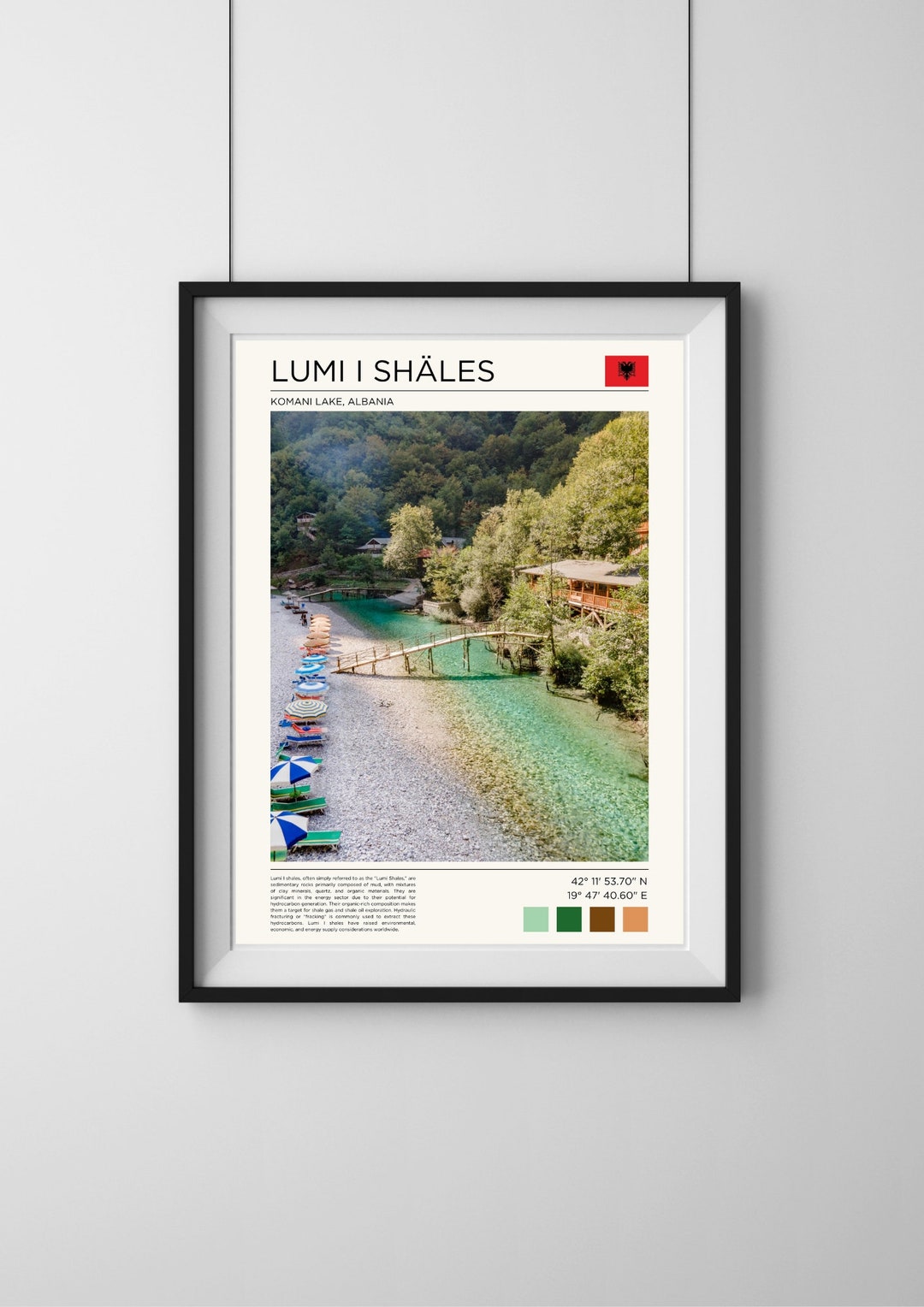Lumi I Shales, Albania Print - Etsy