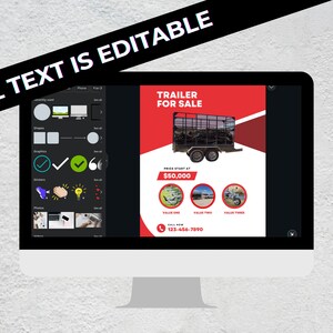 Trailers for Sale Flyer. an Easy-to-use Flyer to List Your Trailers for ...