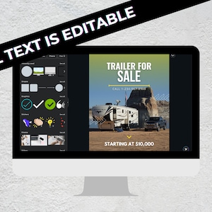 Trailers for Sale Flyer. an Easy-to-use Flyer to List Your Trailers for ...