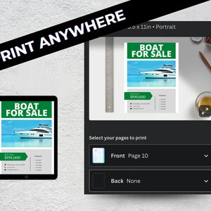 Boats for Sale Flyer. an Easy-to-use Flyer to List Your Boats for Sale ...
