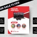 Trailers for Sale Flyer. an Easy-to-use Flyer to List Your Trailers for ...