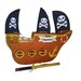 Pirate's Boat Pinata , Brown Gold and Black Sails Pinata, Pirate Theme ...