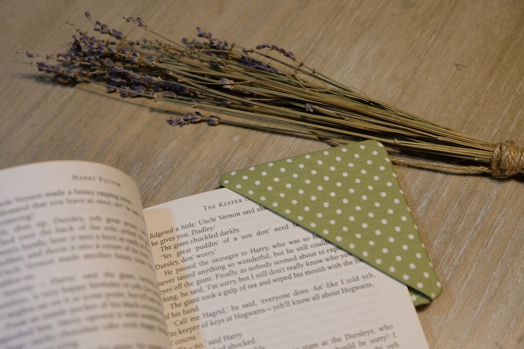 Handmade Corner Bookmarks Patterned Corner Bookmarks - Etsy