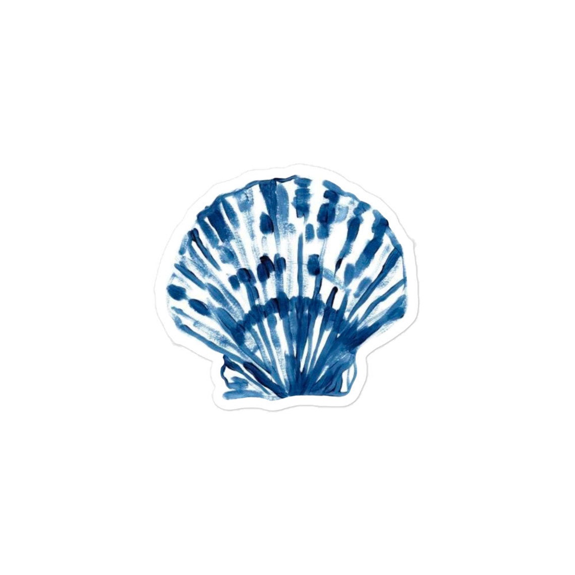 Blue Shell Sticker - Etsy UK