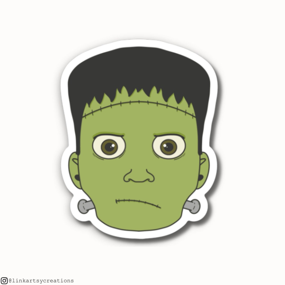 Sticker franky, Halloween Theme - Etsy