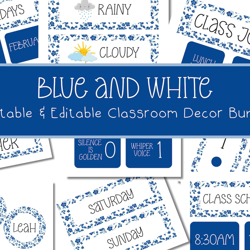 Schoolgirl Style Classroom Decor - Etsy