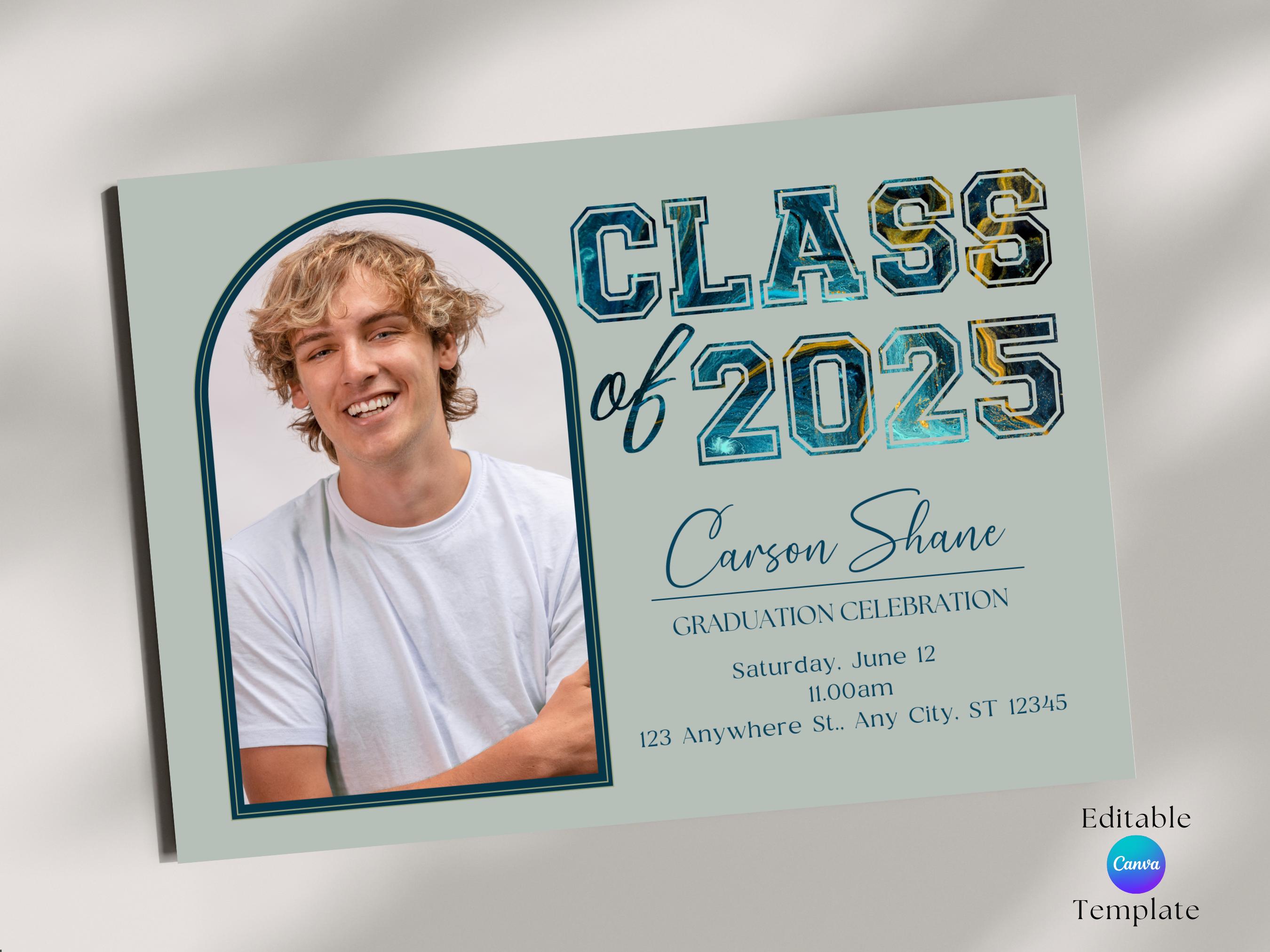 2025 Graduation Invitation - Etsy