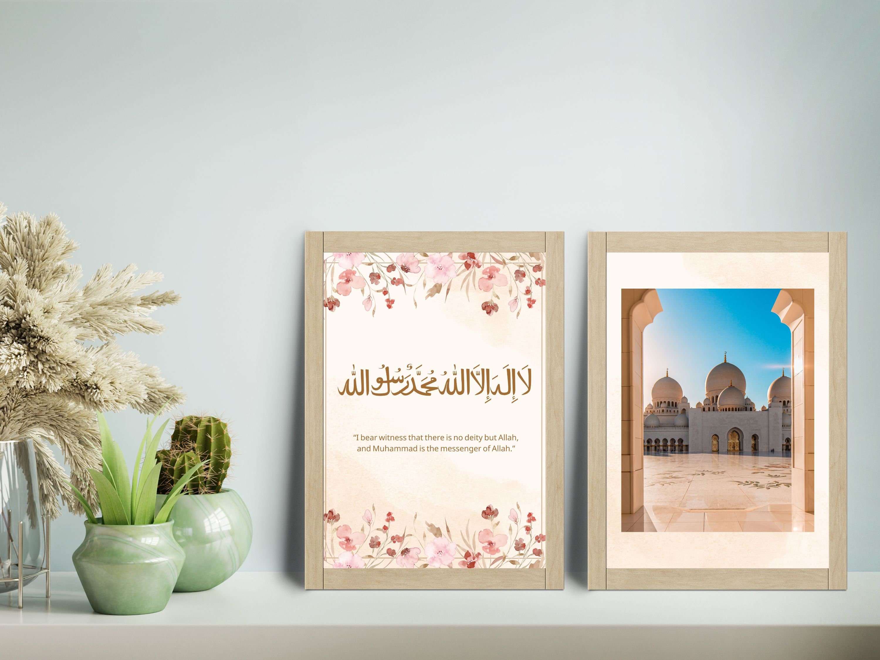 Set of 8 Islamic Decor Printable Posters, Art, Muslim, Islamic Gifts ...