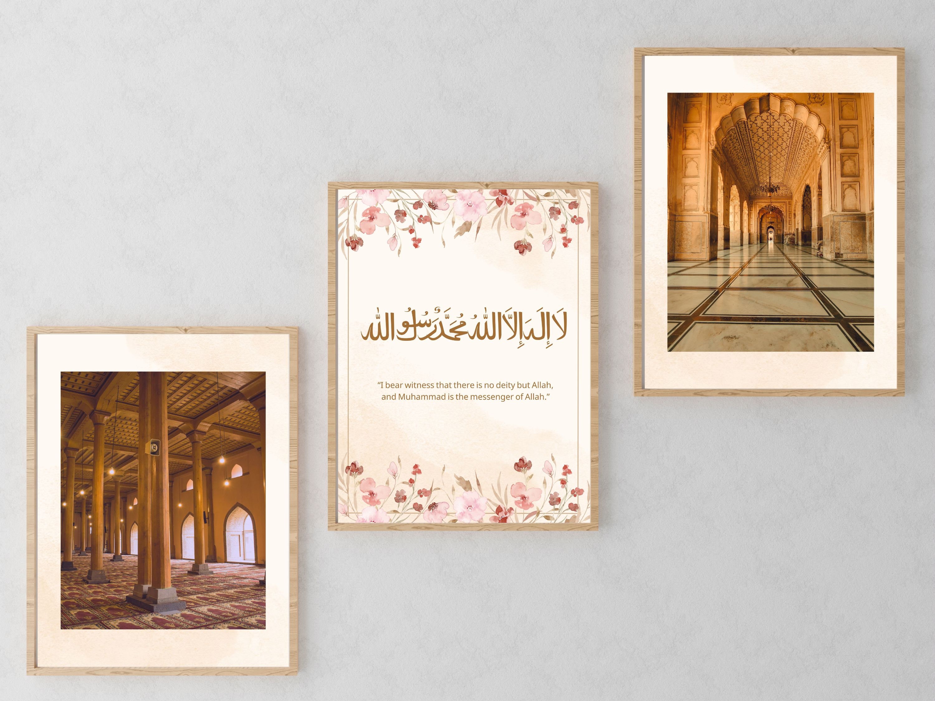 Set of 8 Islamic Decor Printable Posters, Art, Muslim, Islamic Gifts ...