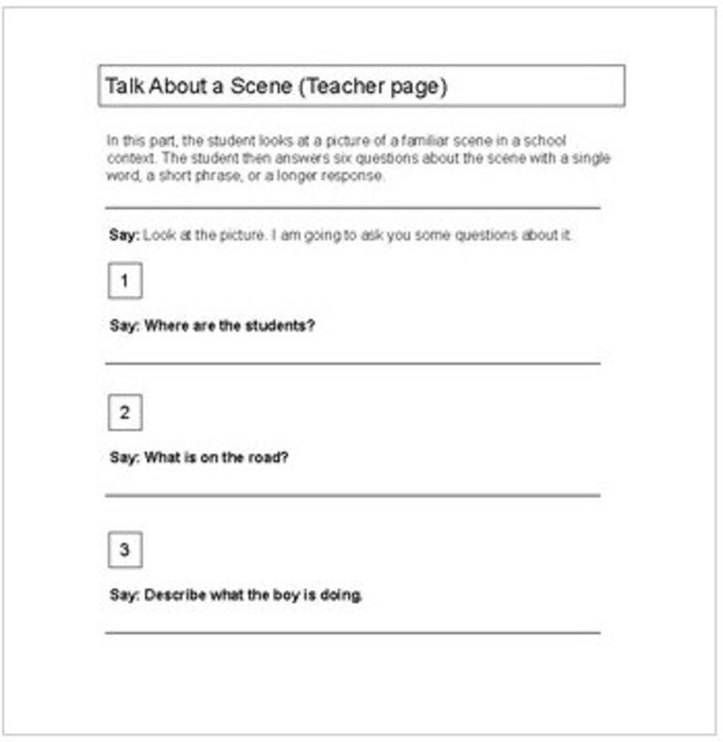 Third-fifth Grade ELPAC Speaking Practices - Etsy