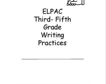 Third-fifth Grade ELPAC Speaking Practices - Etsy