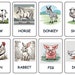 Printable Flash Card Farm Animals for Kids - Etsy