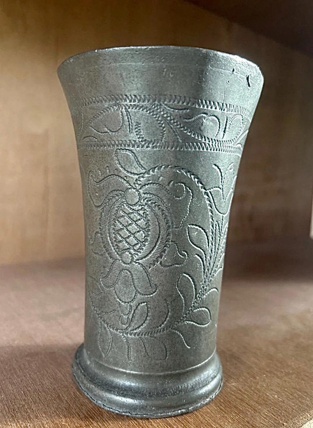 Late 18th Century Dutch Pewter Drinking Beaker - Etsy