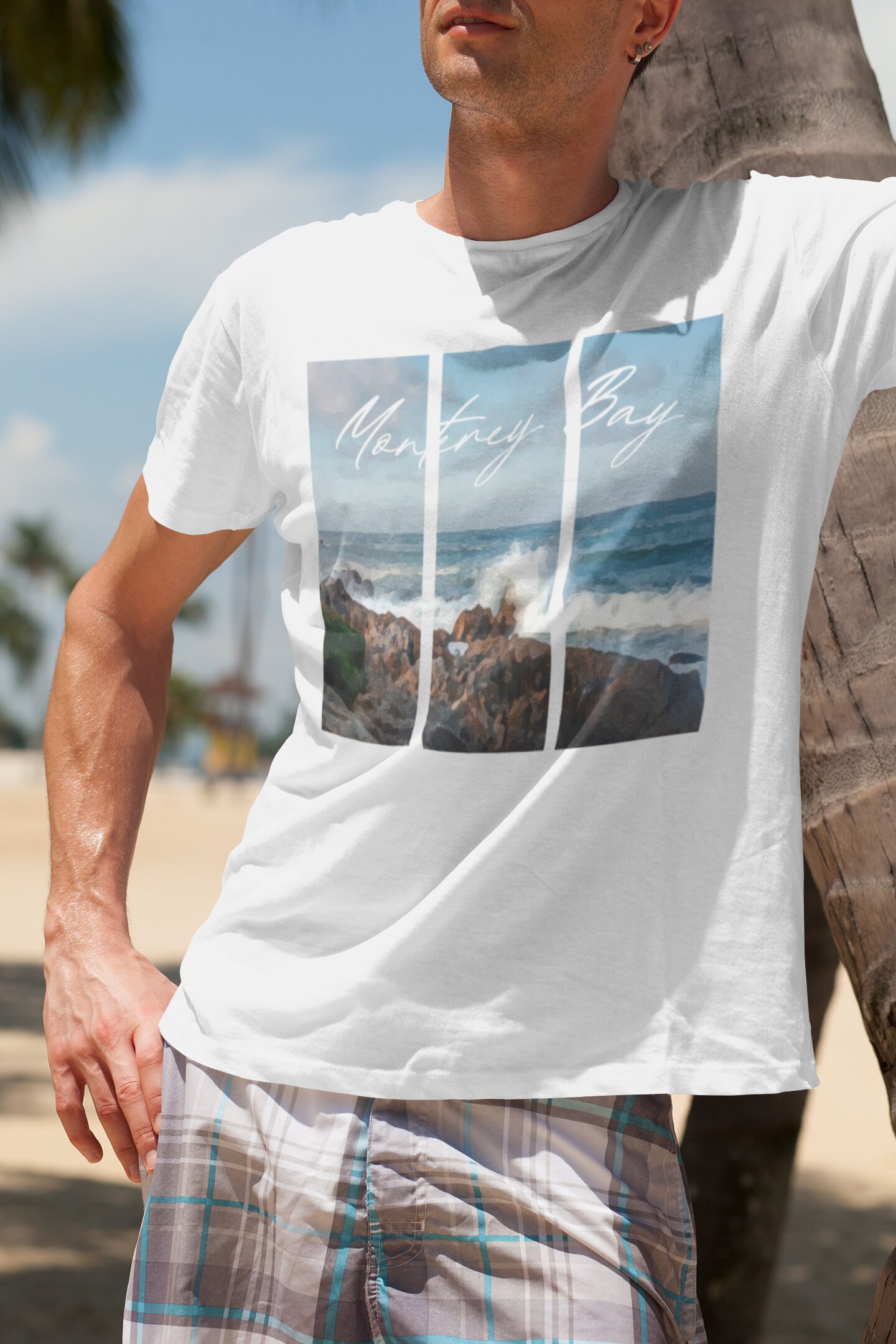 Monterey Bay California T-shirt - Etsy