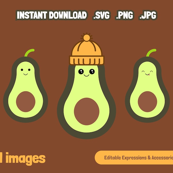 Emoticon Clip Art - Etsy