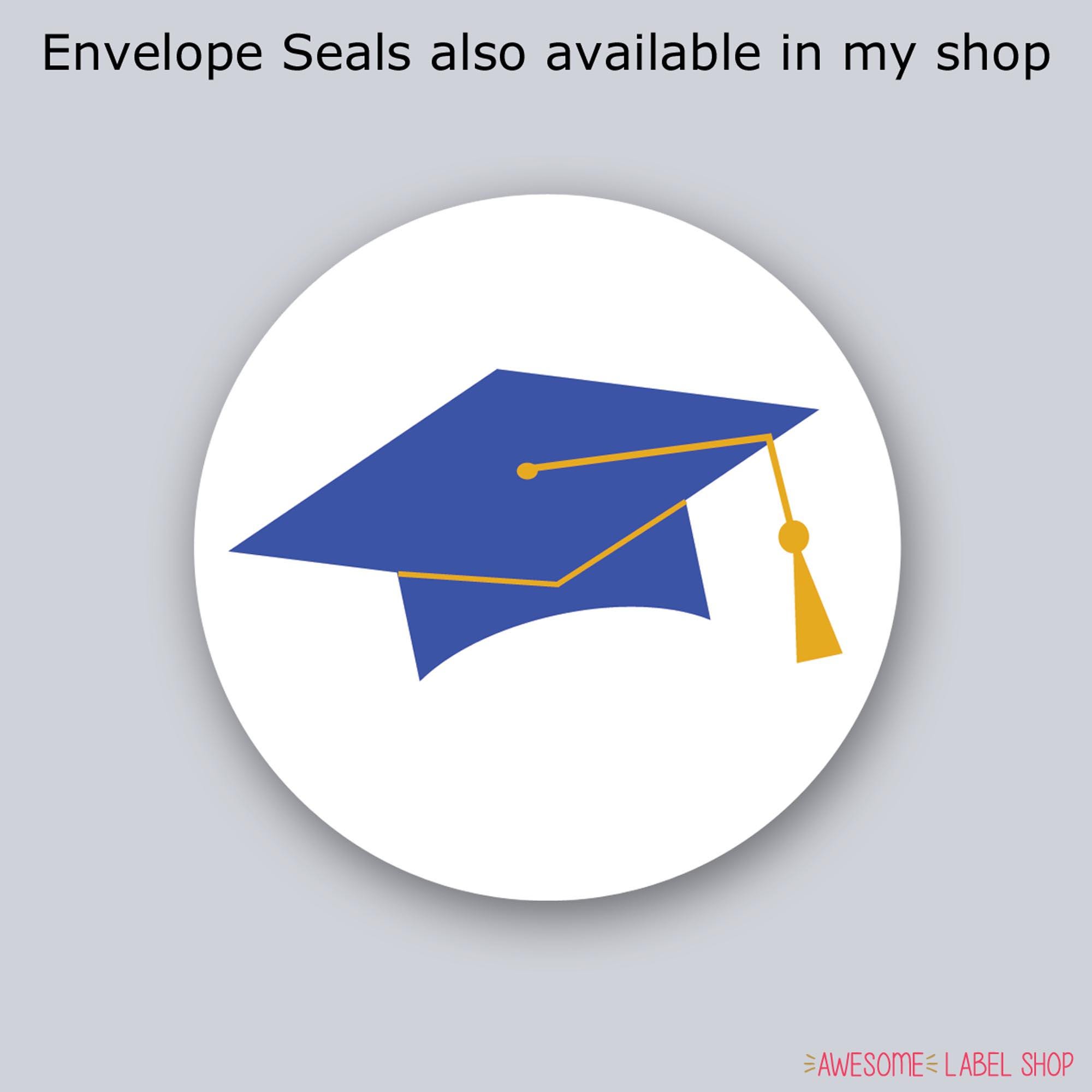 Graduation Return Address Labels Custom, Graduation Address Labels ...