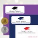 Graduation Return Address Labels Custom, Graduation Address Labels ...