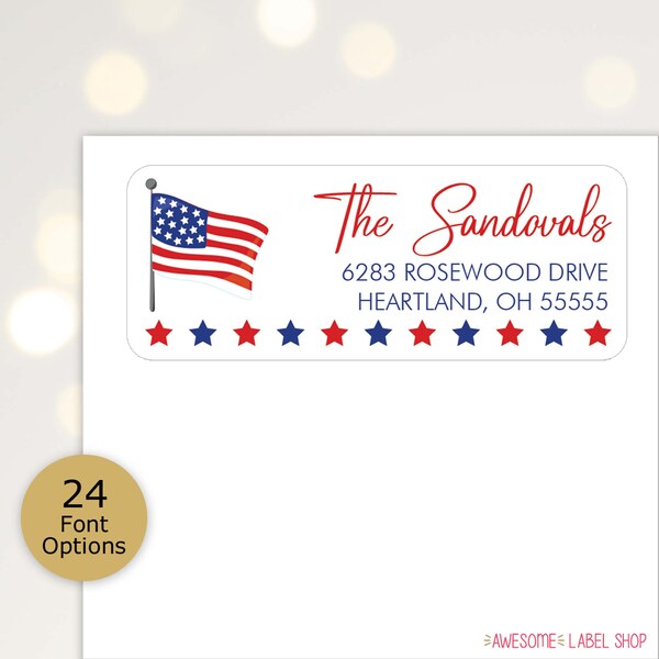 Flag Labels - Etsy