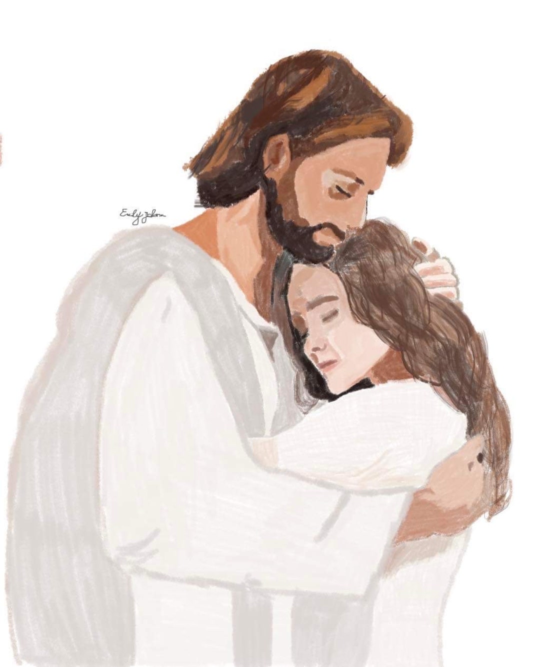 Jesuss Hugs Me - Etsy