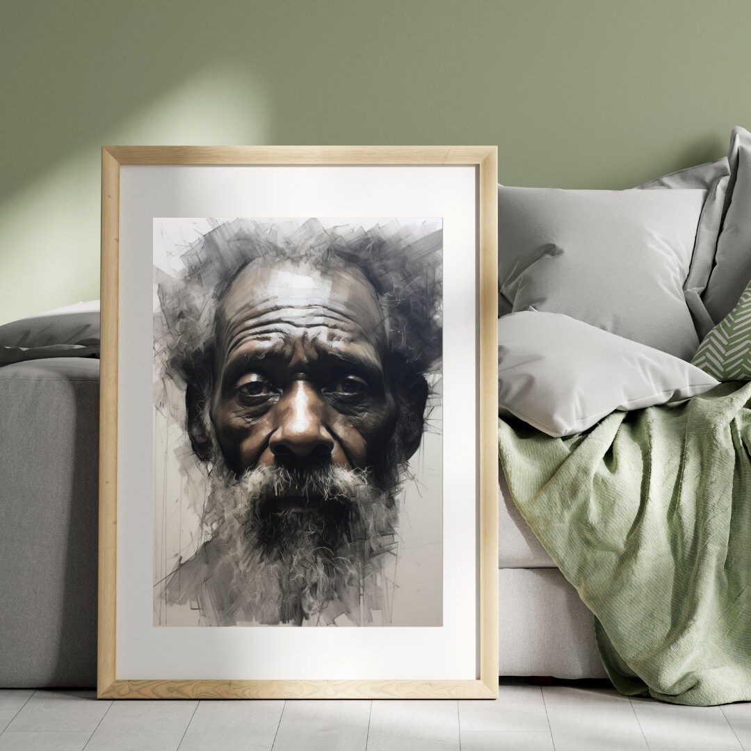 Digital Black Art Sketches Collection Instant Download, African ...