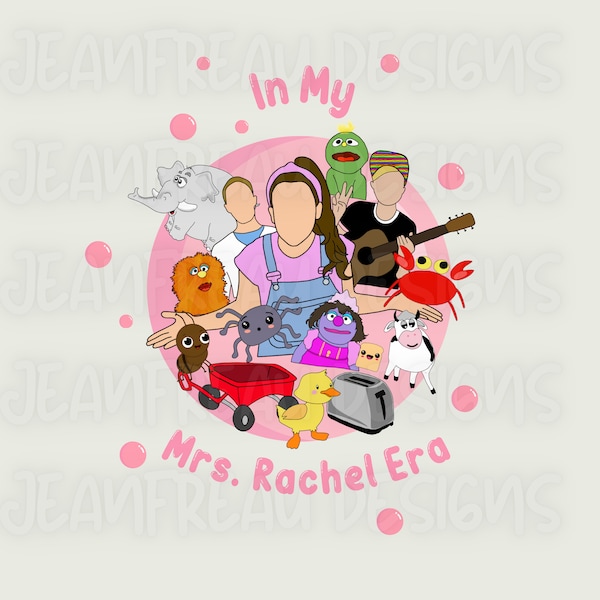 Mrs Rachel and Friends - Etsy