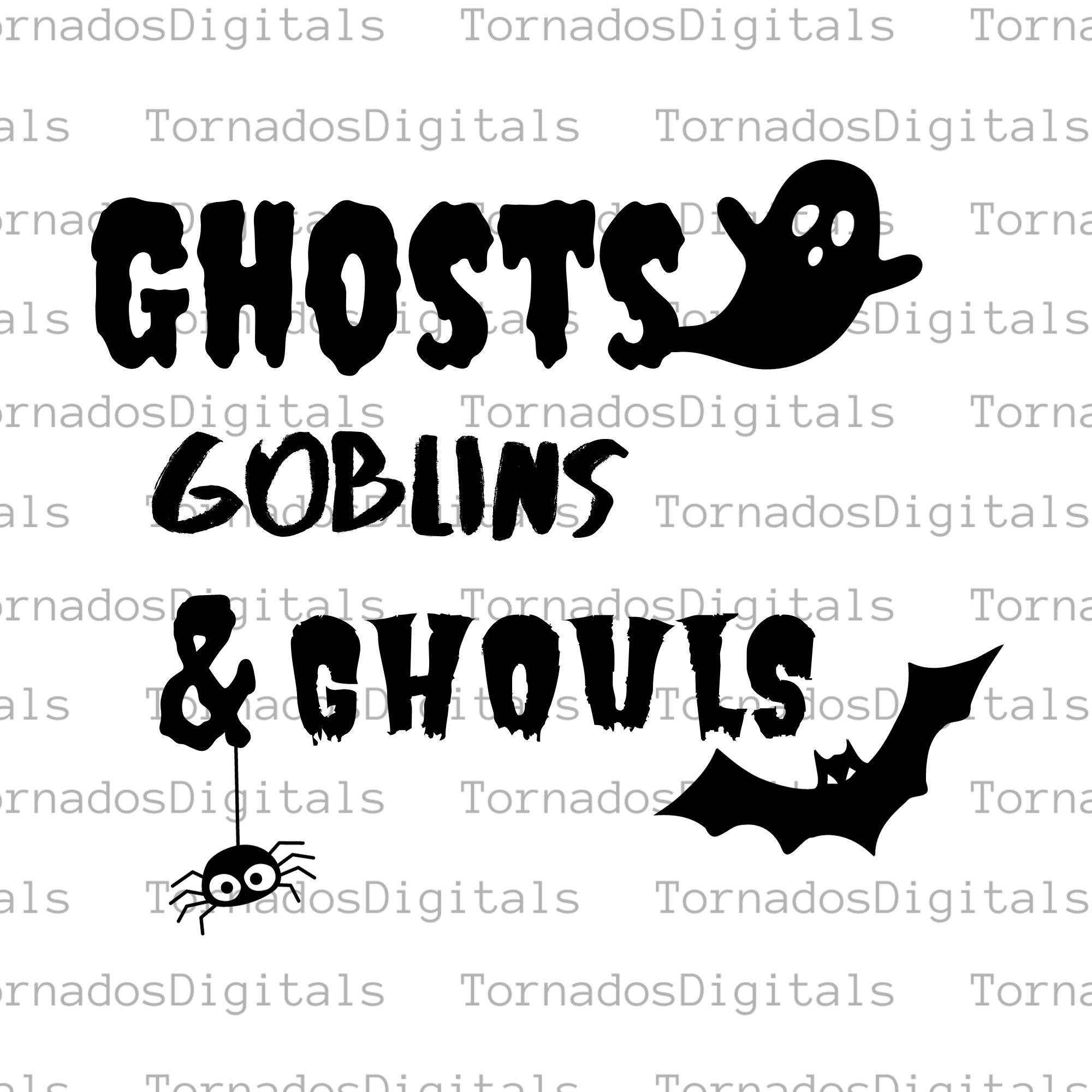 Ghosts Goblins and Ghouls Png Ghosts Png Goblins Png - Etsy