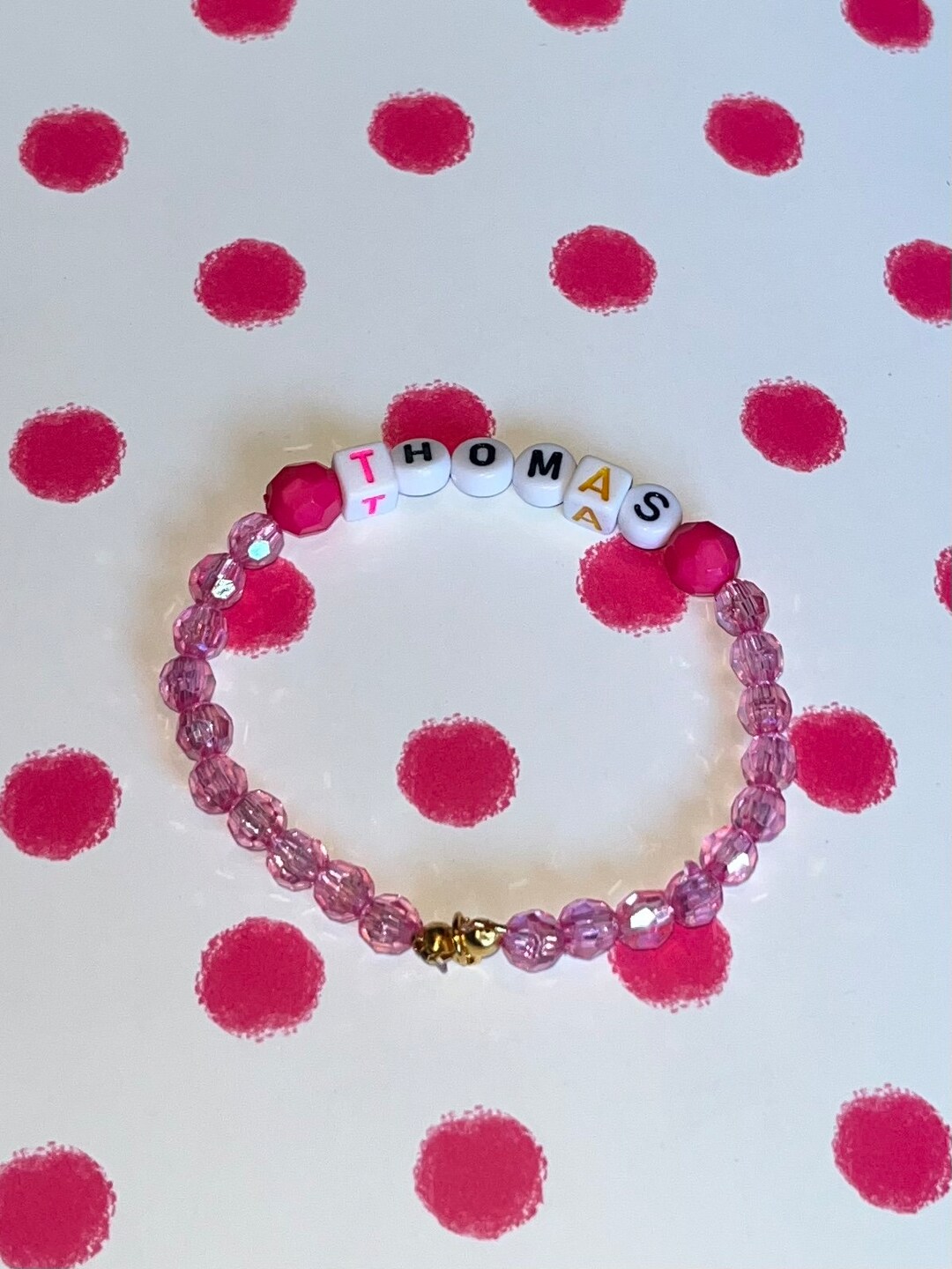 Måneskin Thomas Pink Bracelet Concert Accessory - Etsy