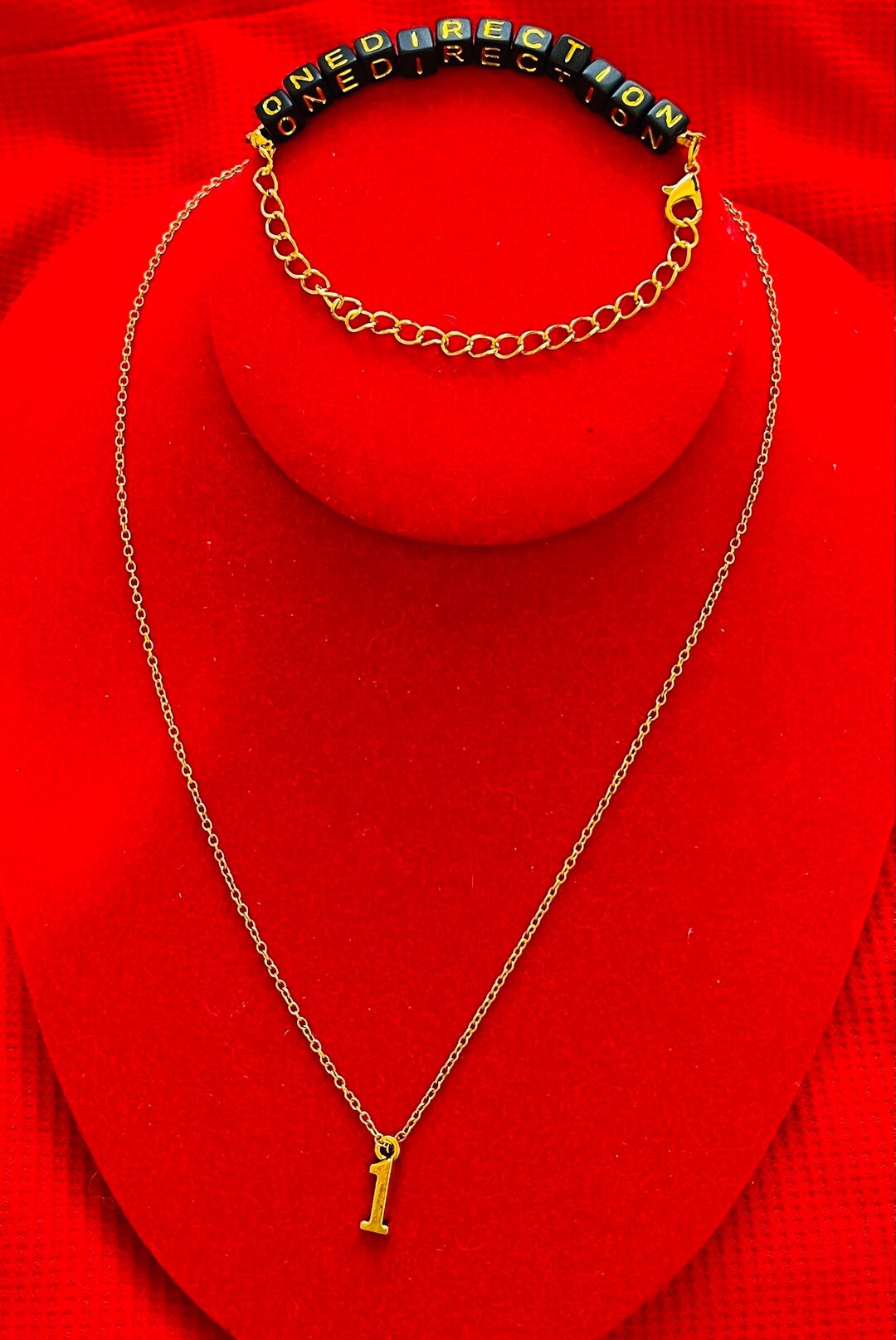 One Direction Jewellery Set - Sterling Silver 925 Engraved Necklace ...