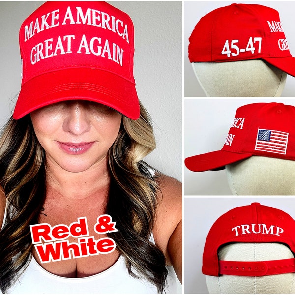 Maga Hat 2024 Red - Etsy