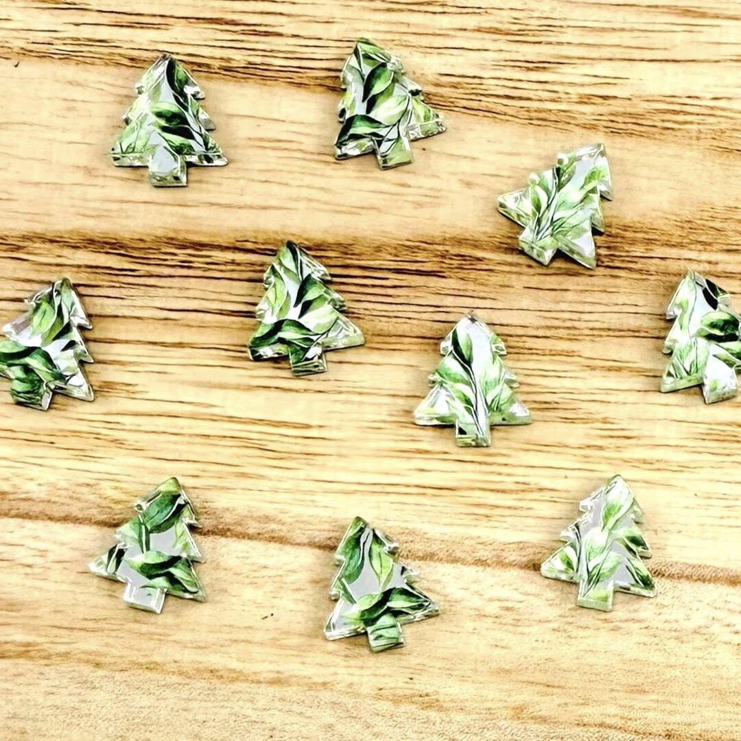 Watercolor Leaf Acrylic Tree Blanks - DIY Earrings - Blanks for Earring ...