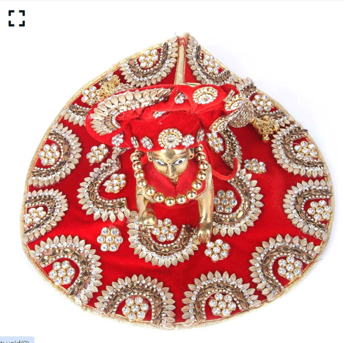 Beautifull Laddu Gopal Dress From Iskcon Temple /janmashtmi Celebration ...