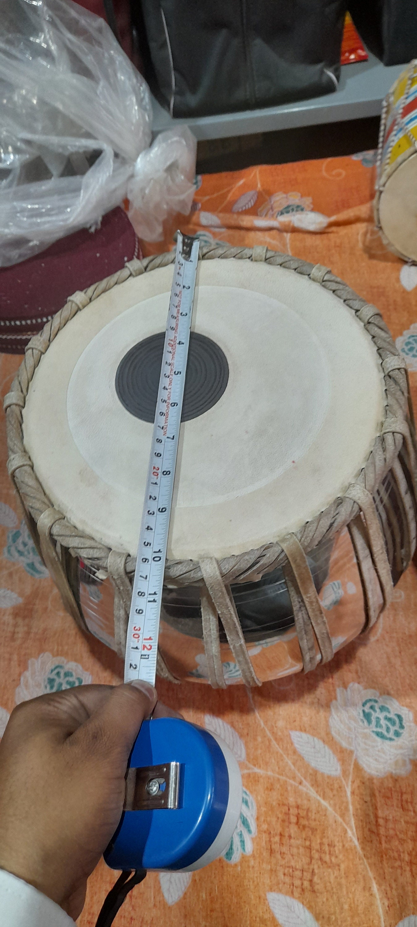 Tabla Set, Indian Drum, Stainless Steel Professional Iskcon Tabla ...