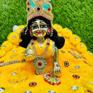 Beautifull Laddu Gopal Dress From Iskcon Temple /janmashtmi Celebration ...
