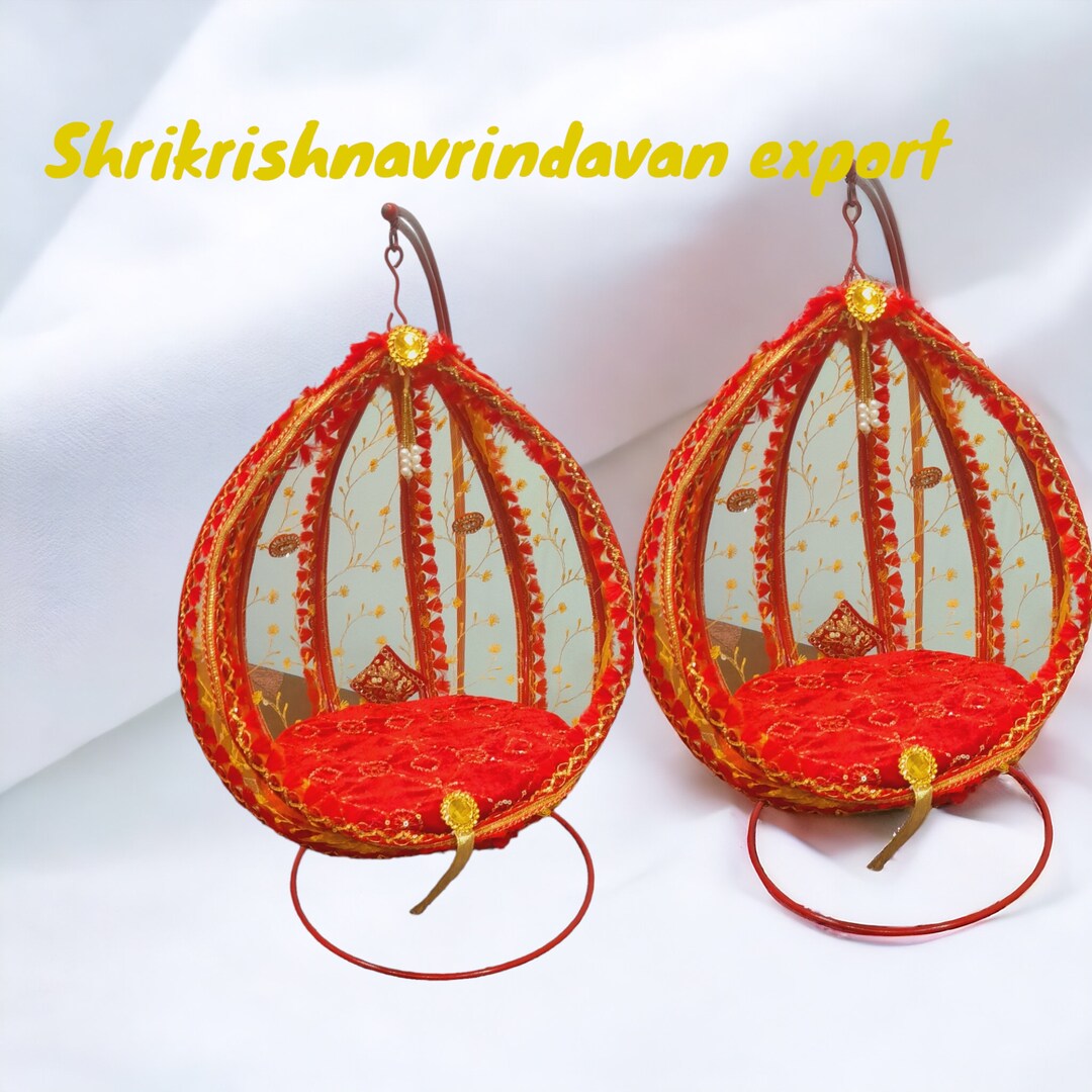 18inch/45cm Laddu Gopal Jhoola,krishna Janmashtami Jhoola,kanha ...