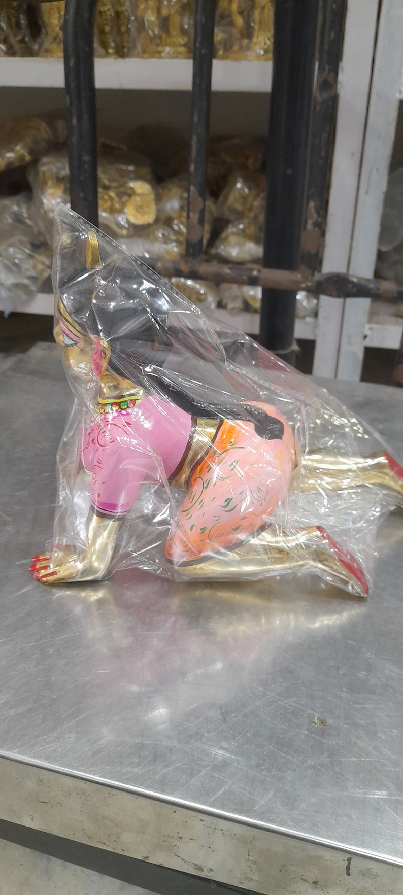 10no/11inch Brass Radha Idol Bal Radha Rani Ji Goddess Kishori Balpan ...