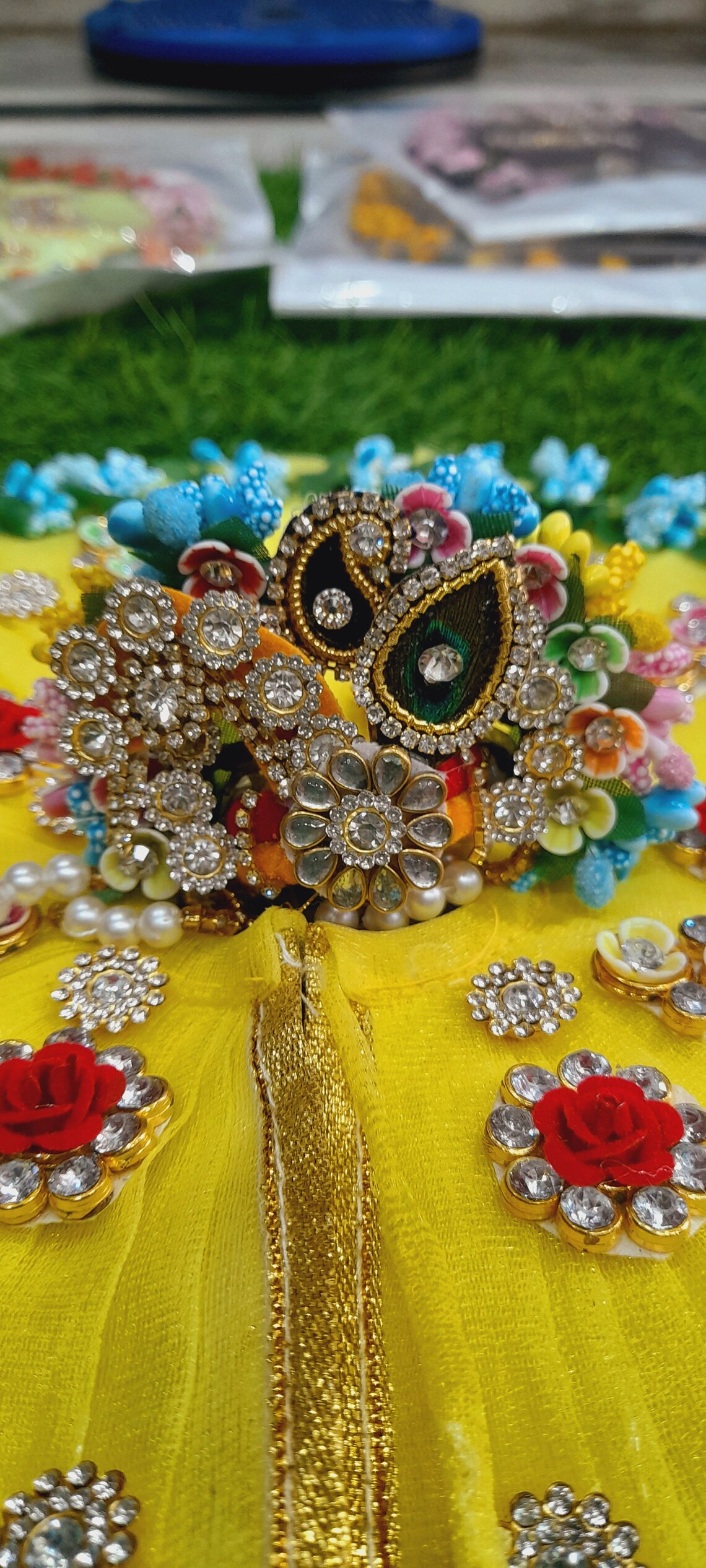 Beautifull Laddu Gopal Dress From Iskcon Temple /janmashtmi Celebration ...